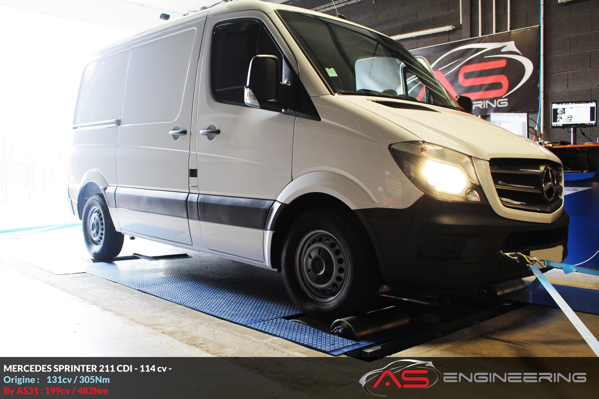 MERCEDES SPRINTER 211 CDI - AS31, reprog moteur proche Toulouse