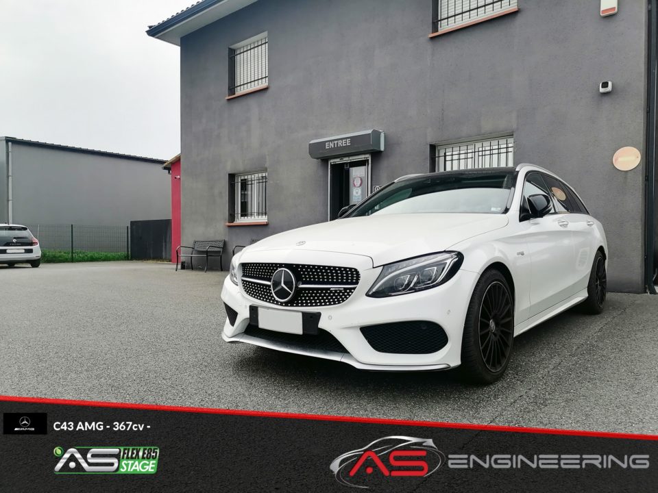 Conversion FlexFuel Ethanol E85 Mercedes C43 AMG - 367cv - AS31, reprog ...