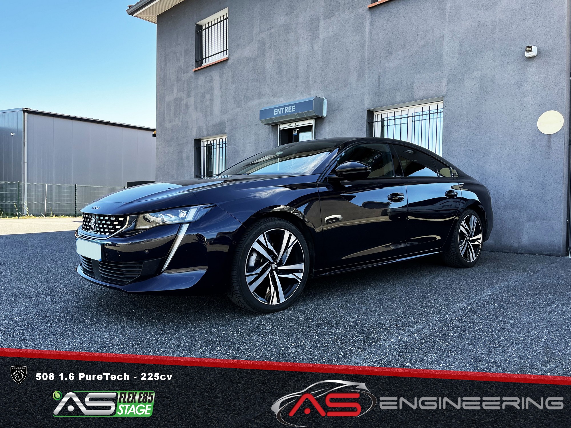 Reprogrammation Ethanol E85 Peugeot 508 1.6t puretech 225cv 2019 Toulouse - AS31, reprog moteur ...